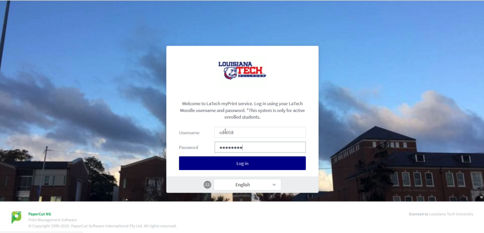 Submit a document for printing