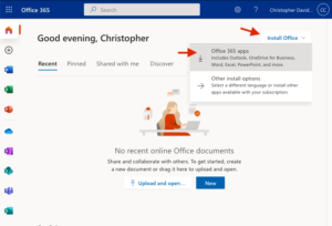 Installing Microsoft 365 Apps