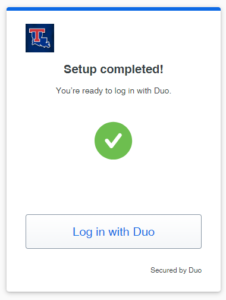 Setup MFA for Faculty and Students – DUO MOBILE